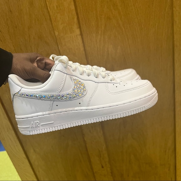 Nike | Shoes | Custom Bling Air Force S | Poshmark